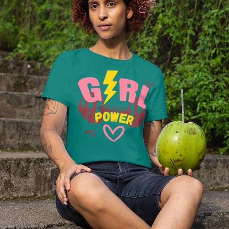 Girl Power T Shirt - Etsy