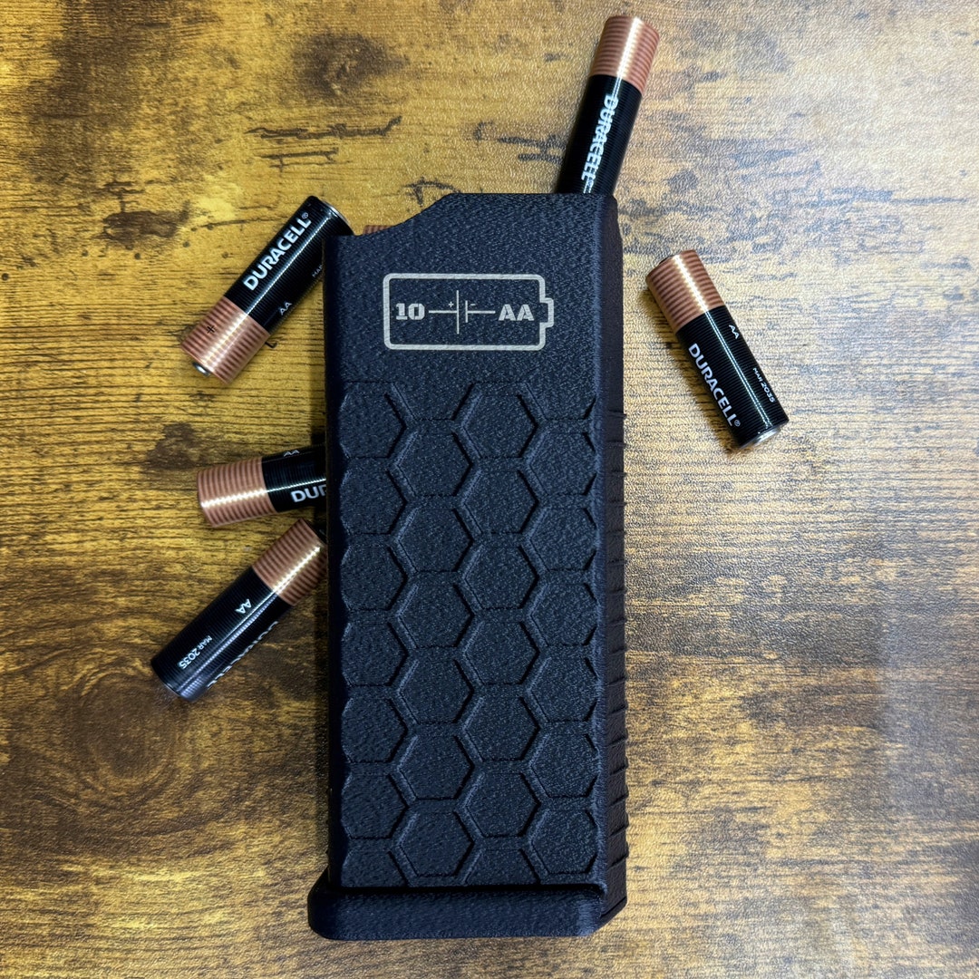 Battery Dispenser AA - Batmag Battery Storage Box - Etsy