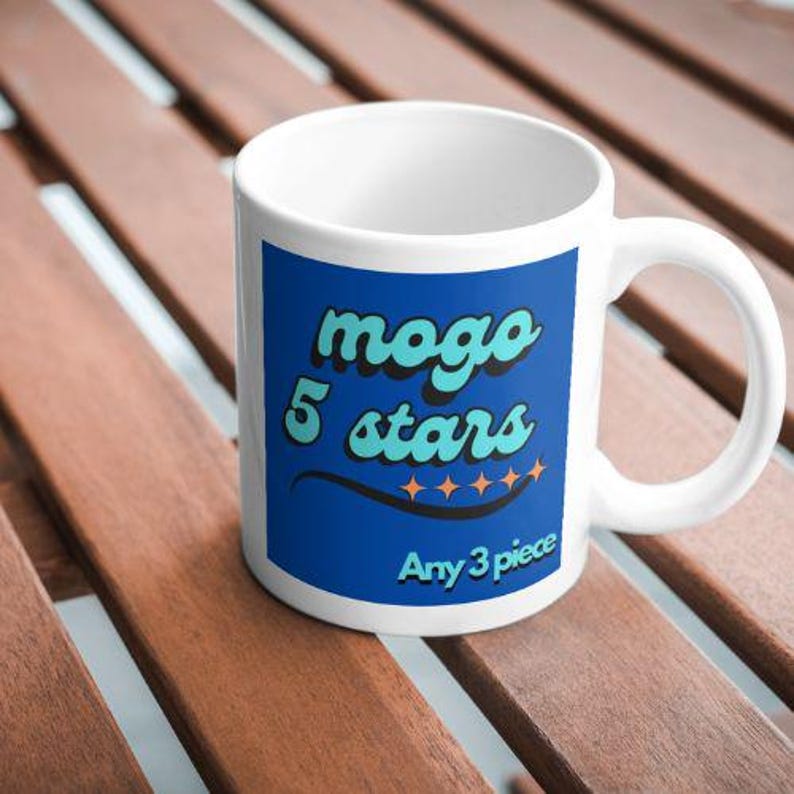 Mogo Sticker 5 Stars 3 Piece, Mono Go Stickers, Card New Season, Any ...