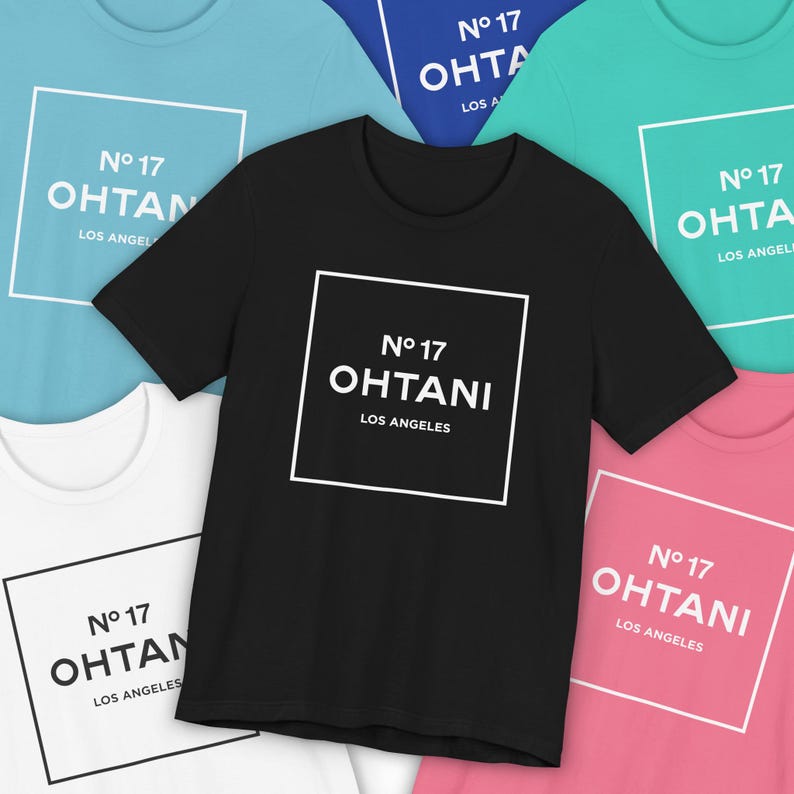 Shohei Ohtani Vintage Logo Tee - This Tee Showcases a Unique, Retro ...