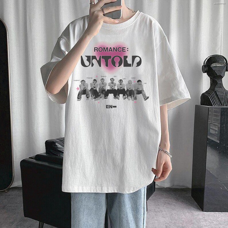 2024 Enhypen Romance Untold Tshirt, Enhypen Love If You Say Kpop Shirt ...