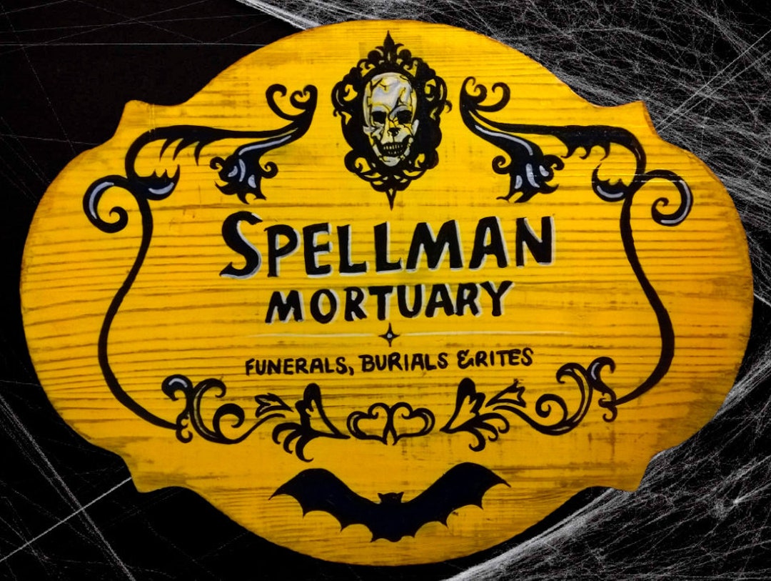 Spellman Mortuary Sign - Etsy
