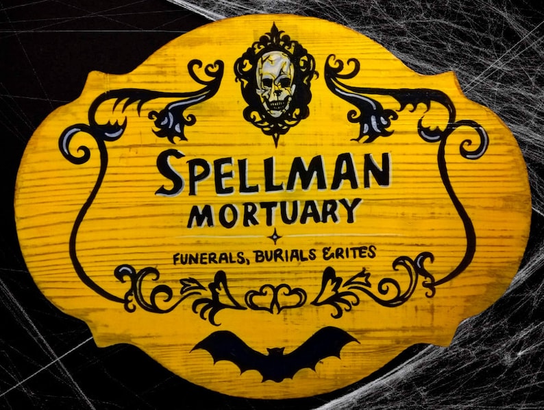 Spellman Mortuary Sign - Etsy