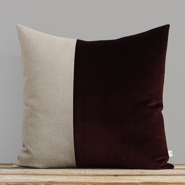 Colorblock Pillow - Etsy