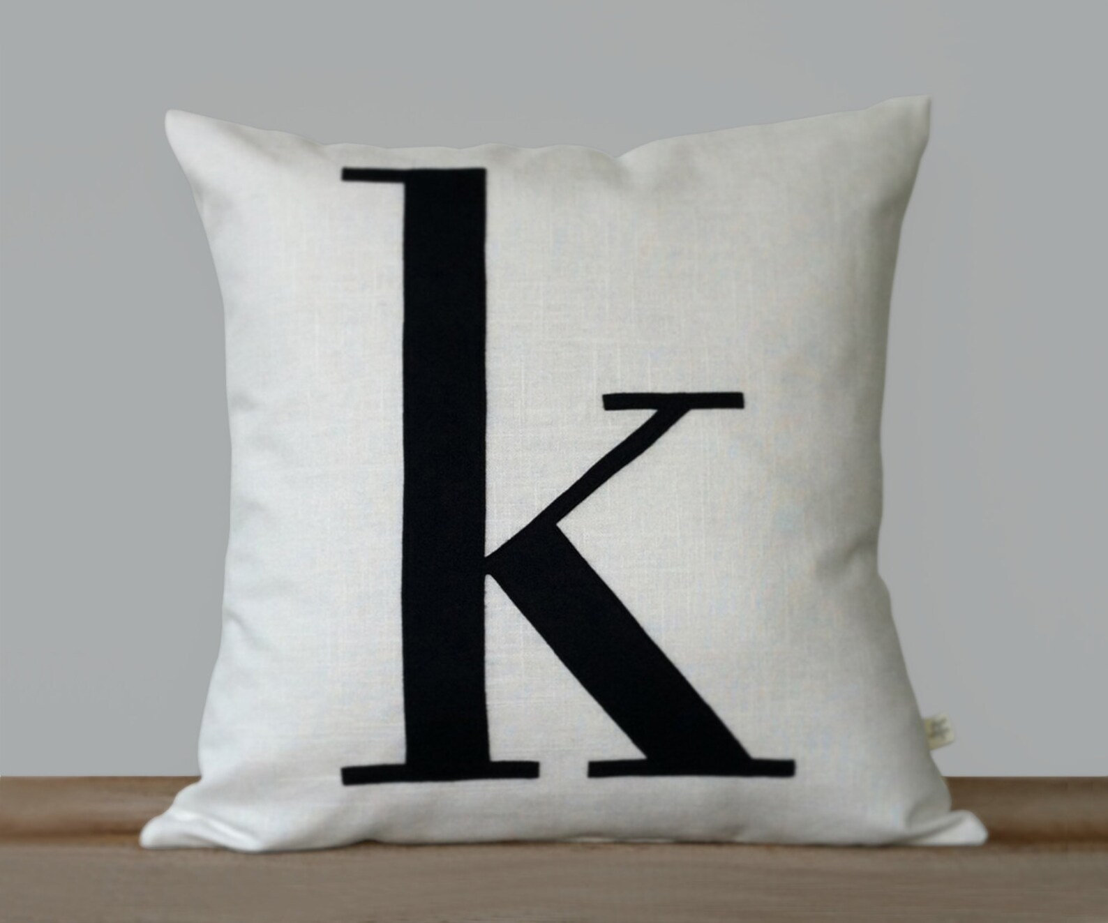 Personalized Initial Pillow 14x18 Modern Home Decor by - Etsy