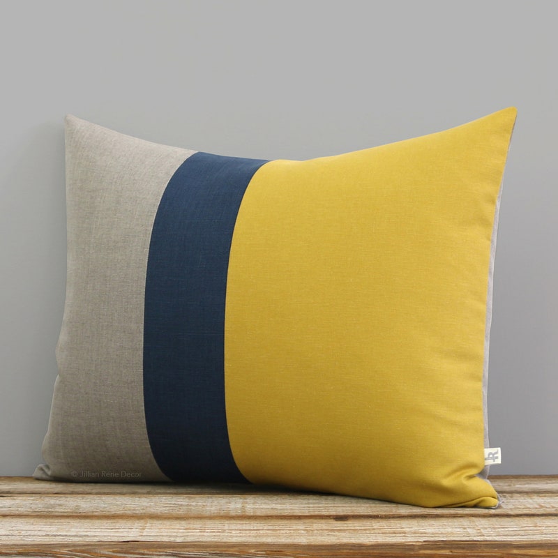 Colorblock Pillow - Etsy