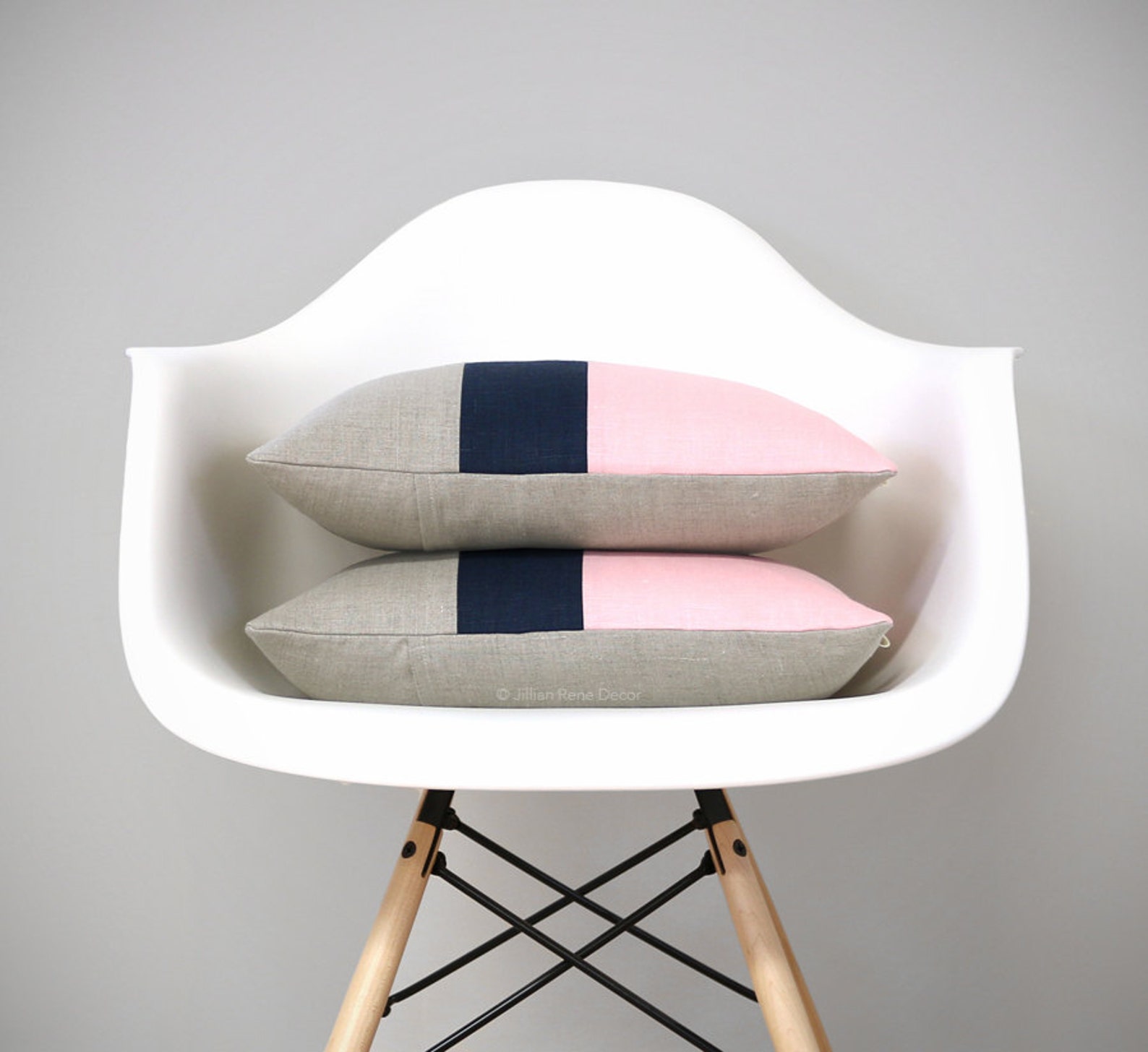 CUSTOM Colorblock Pillow Cover (set of 2) | Original 12x16 Design by ...