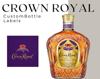 Crown Royal Bottle Labels - Etsy