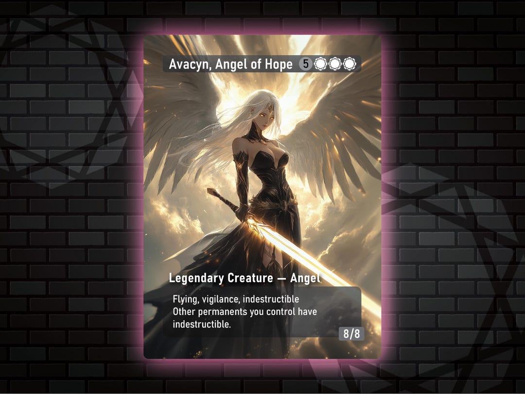 Avacyn, Angel of Hope - Alternate Full Custom Art MTG Proxy - Etsy