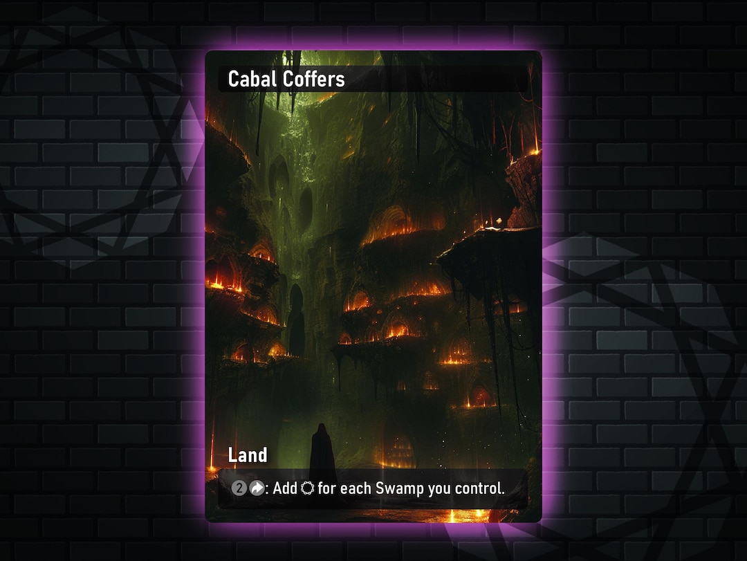 Cabal Coffers Alternate Full Custom Art MTG Proxy - Etsy