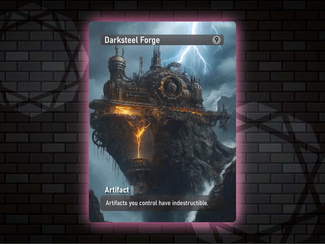 Darksteel Forge Alternate Full Custom Art MTG Proxy - Etsy