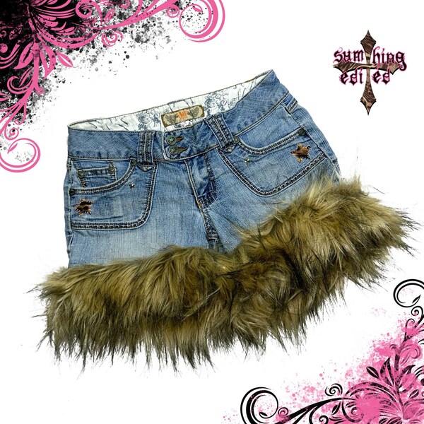 Fur Shorts - Etsy