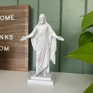 LDS Christus Statue Resurrected Christ Statue Jesus Christ Home Decor ...