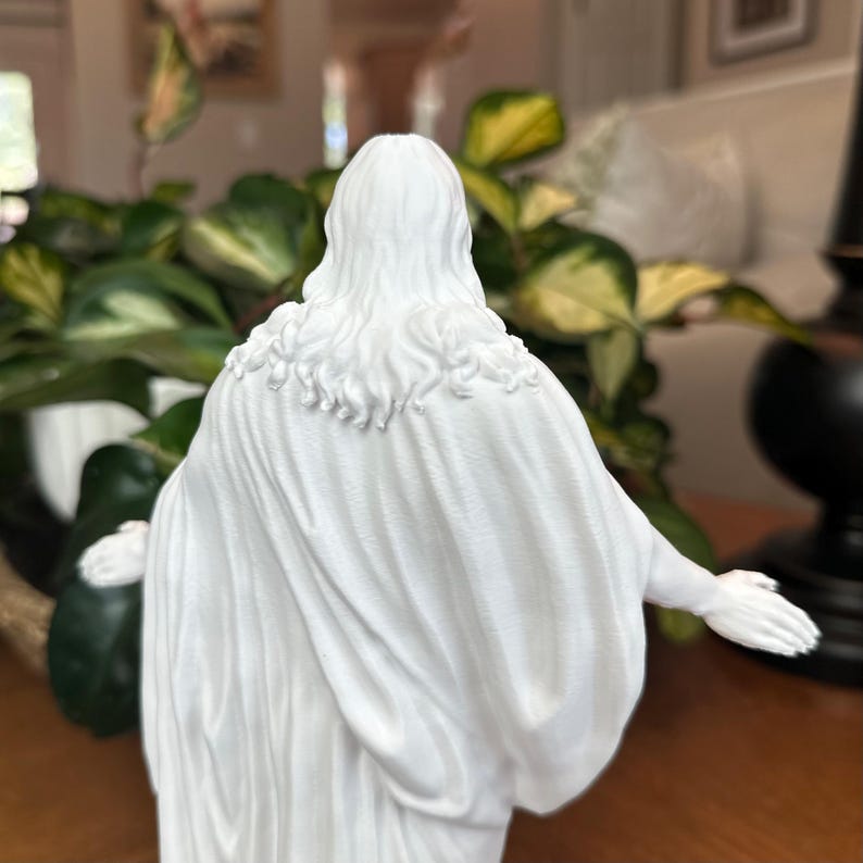 LDS Christus Statue 3D Printed Highly Detailed White | LDS Wedding or ...