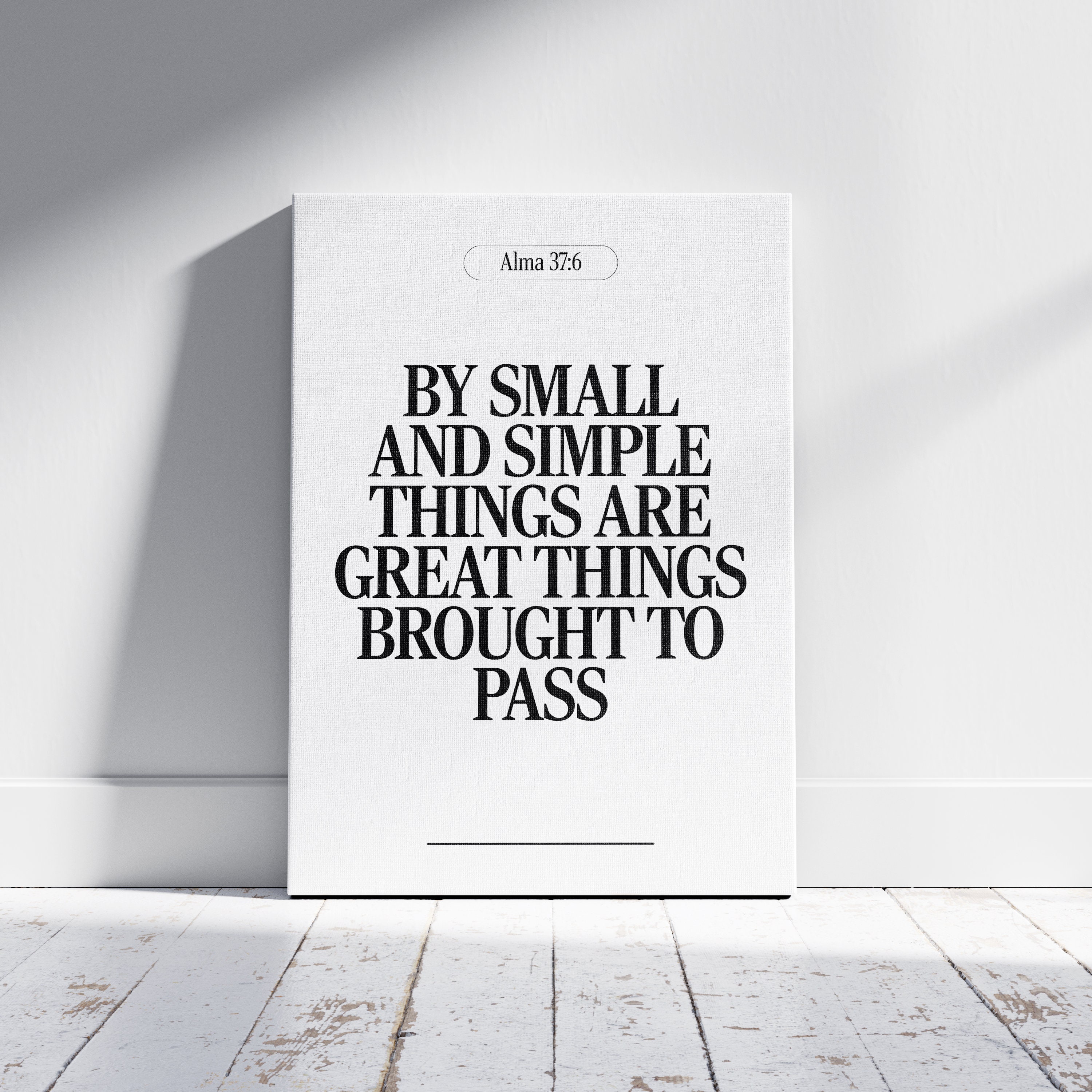 LDS Wall Art Print by Small and Simple Things Inspirational Book of ...