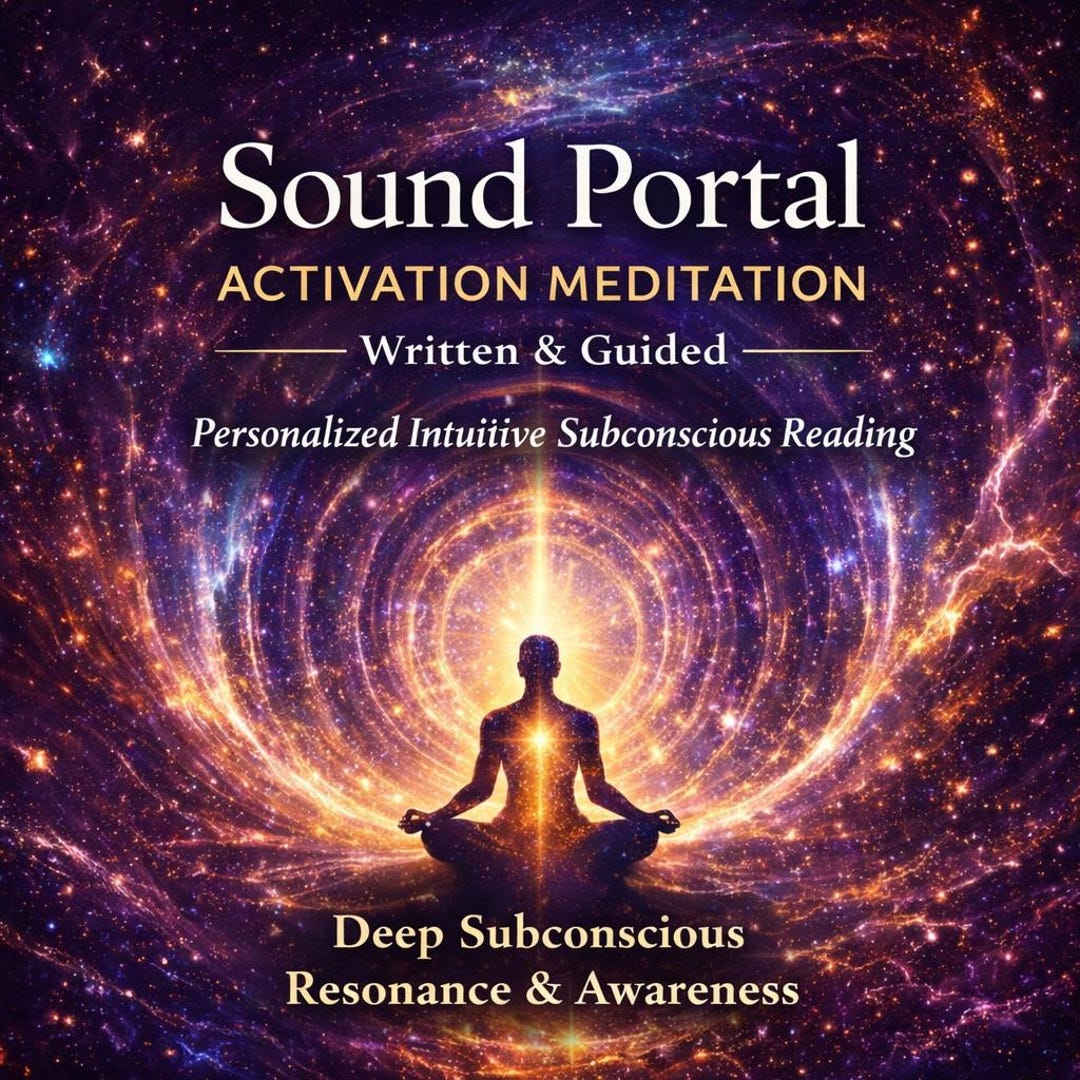 Sound Portal Activation Meditation – Guided Inner Awareness Meditation ...
