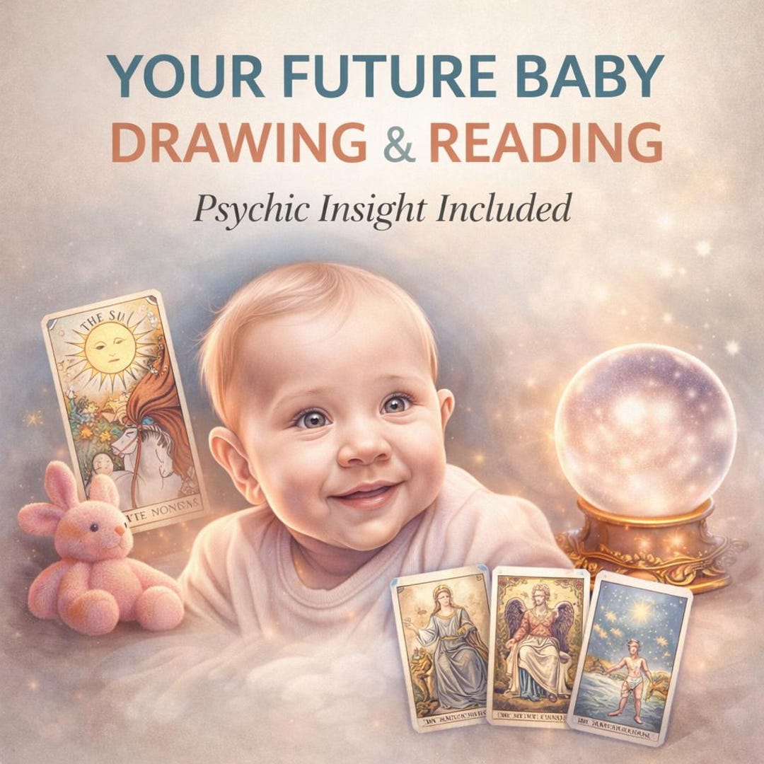 Future Baby Sketch | Psychic Child Reading | What Will My Future Baby ...