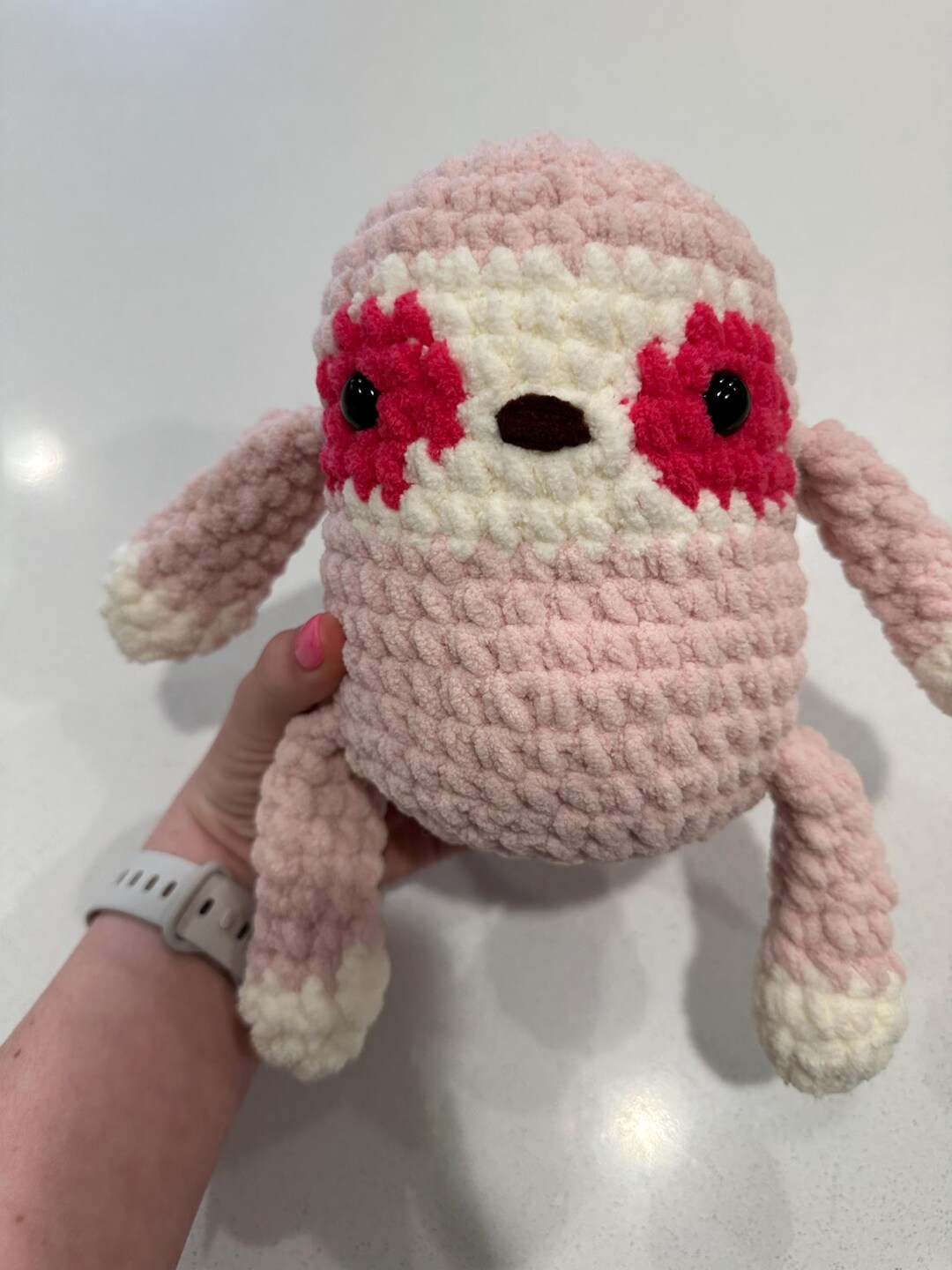 Pink Sloth Plushie! - Etsy