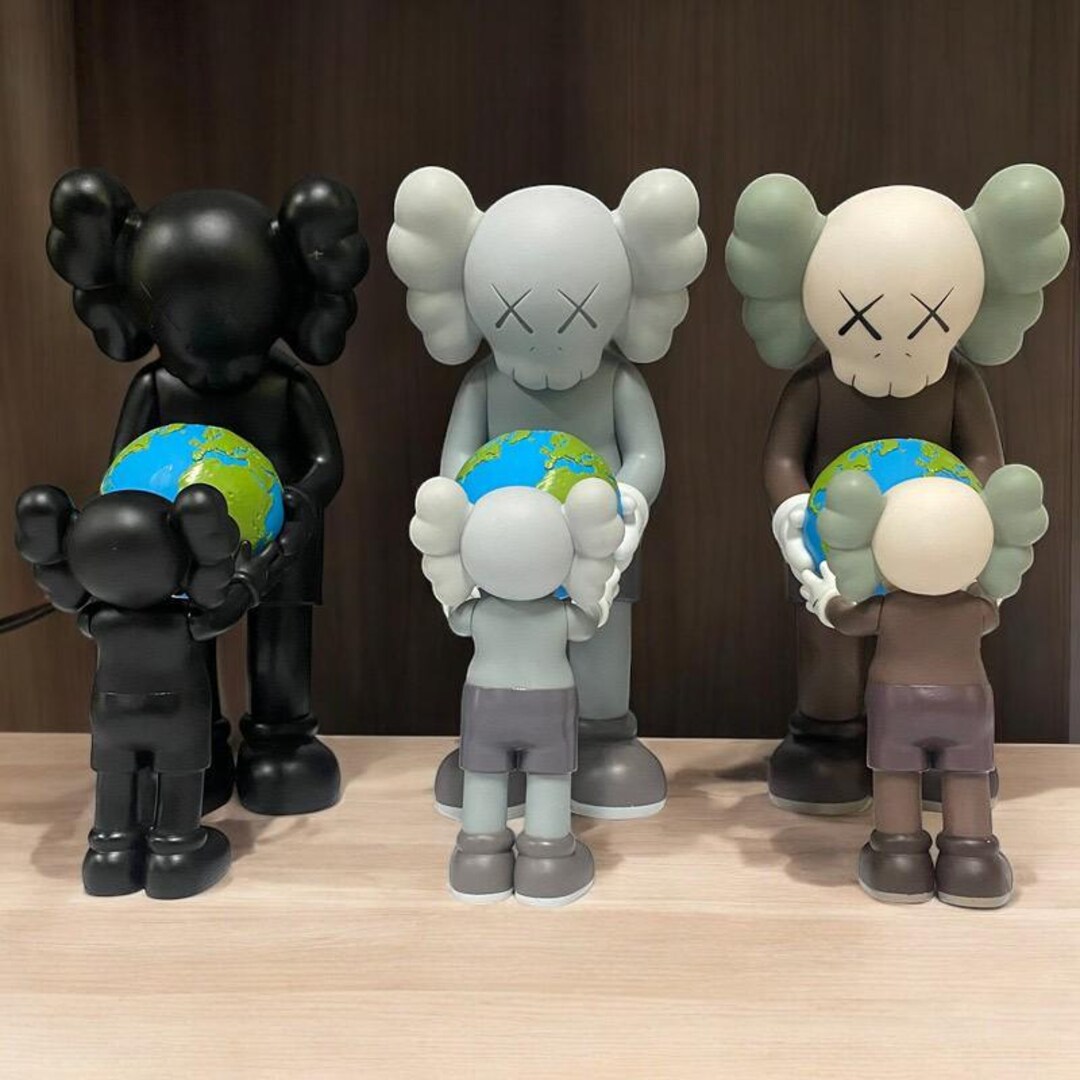 Replica KAWS 'the Promise' Figure Statue Hypebeast Decor Bear Brick ...