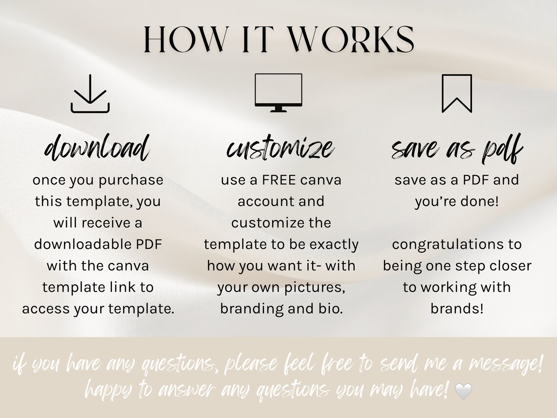 Media Kit Template Instagram Media Kit Template Canva Rate Sheet ...