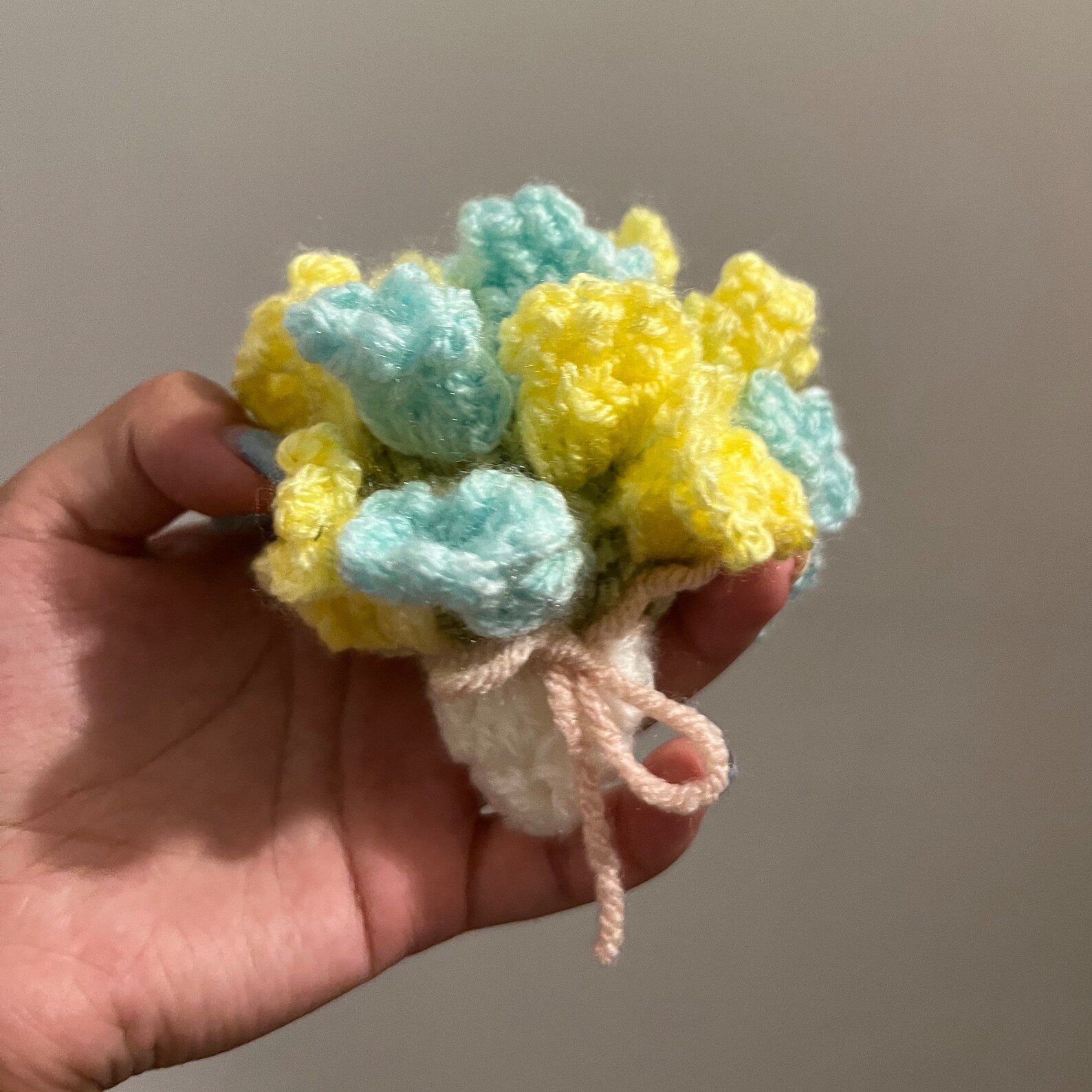 Crochet Tulip Flower Coaster and Bouquet - Etsy