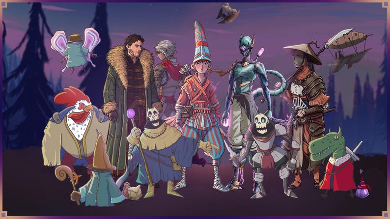 Custom RPG Character Portrait, Custom Game Character Design, Dnd Art ...