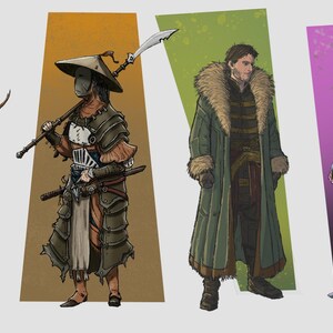 Custom RPG Character Portrait, Custom Game Character Design, Dnd Art ...