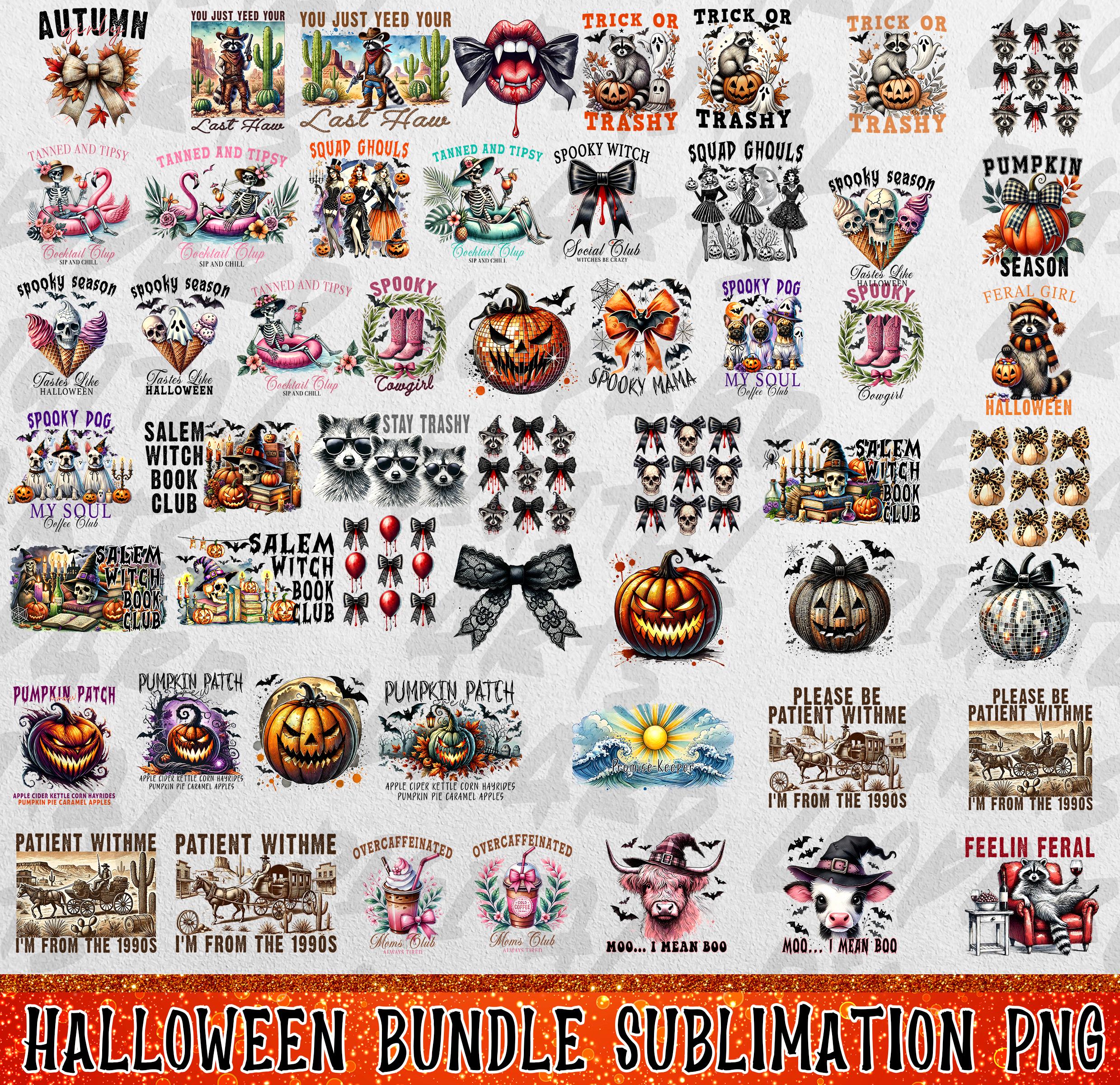 200 Halloween Mega Bundle PNG, Halloween Png Bundle, Ghost PNG Bundle ...