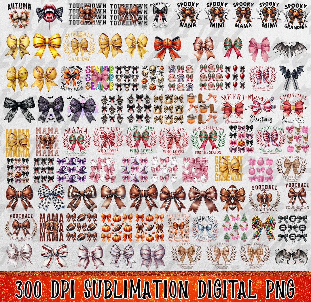 85+ Halloween Bundle Png, Coquette Bow Bundle Png, Halloween Bundle Png ...