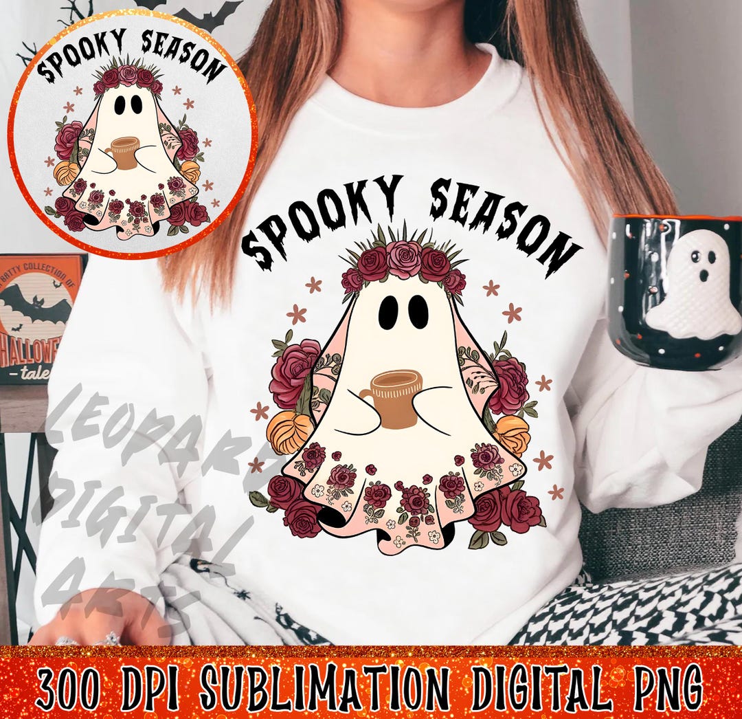 Mexican Ghost, Espooky Vibes PNG, Espooky Season, Spooky Conchas PNG ...