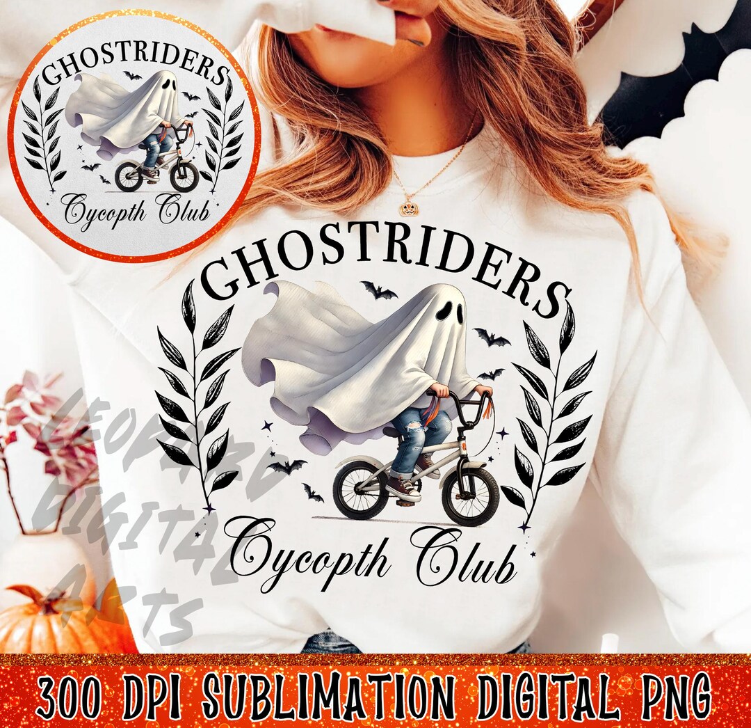 Ghostriders Cycopath Club Png, Halloween Png, Ghost Png, Ghost Rider ...