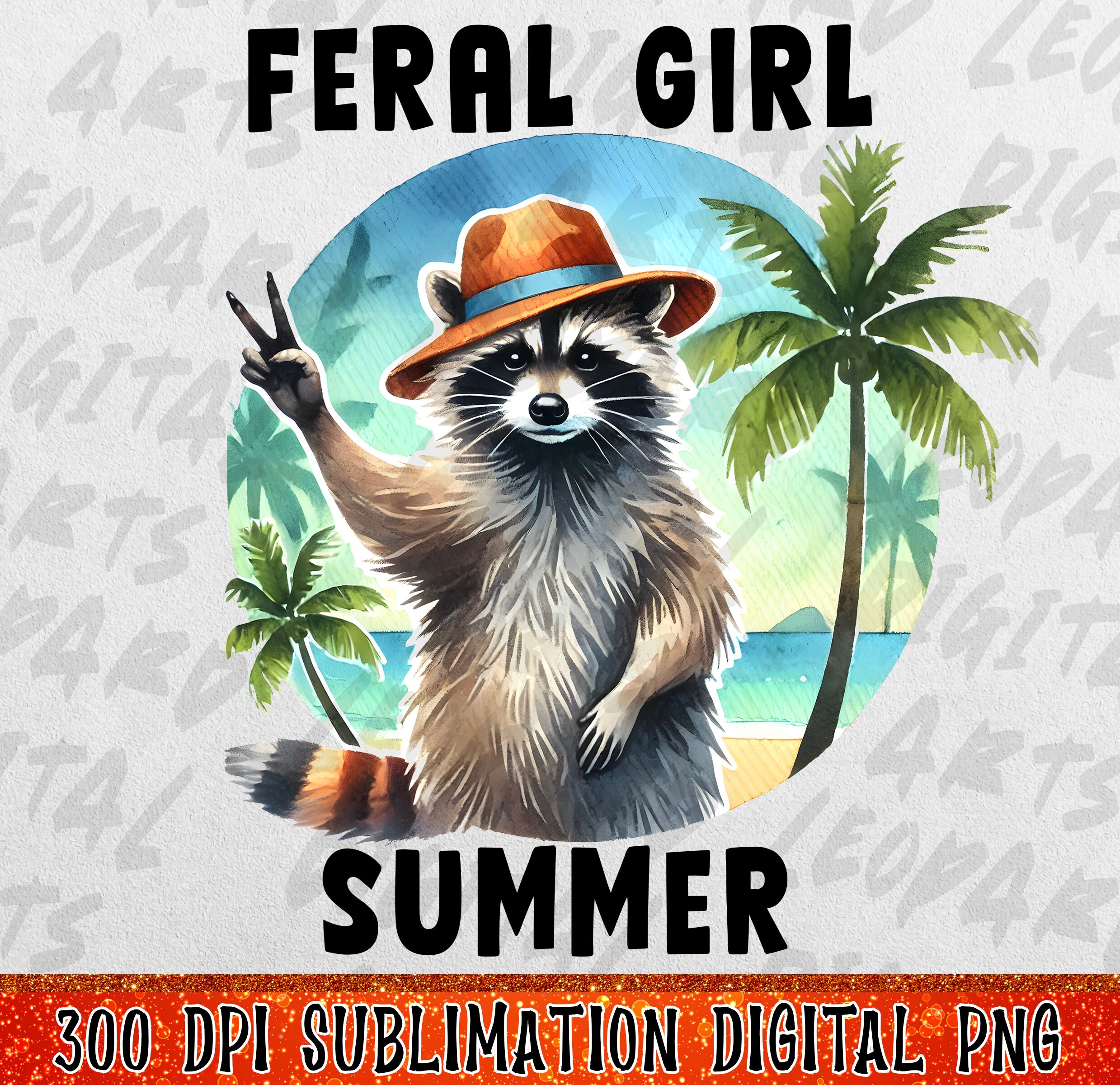 Feral Girl Summer Png, Feral Png, Feral Png, Funny Png, Funny Summer ...