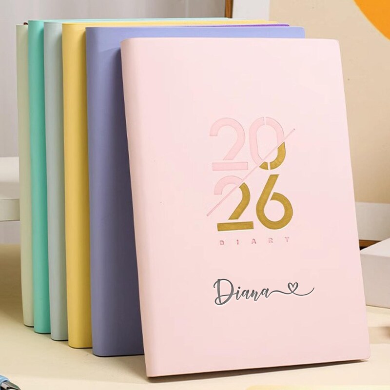Personalised Diaries 2026 - Etsy UK
