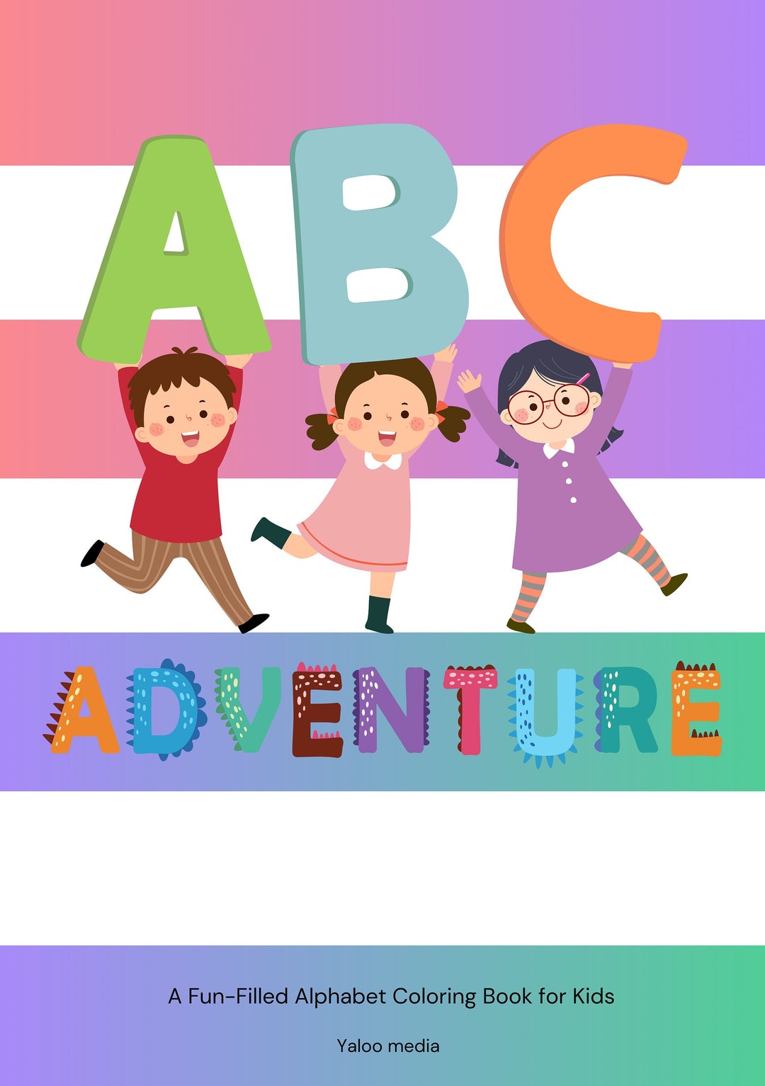 ABC Adventures: A Fun-filled Alphabet Coloring Book for Kids - Etsy