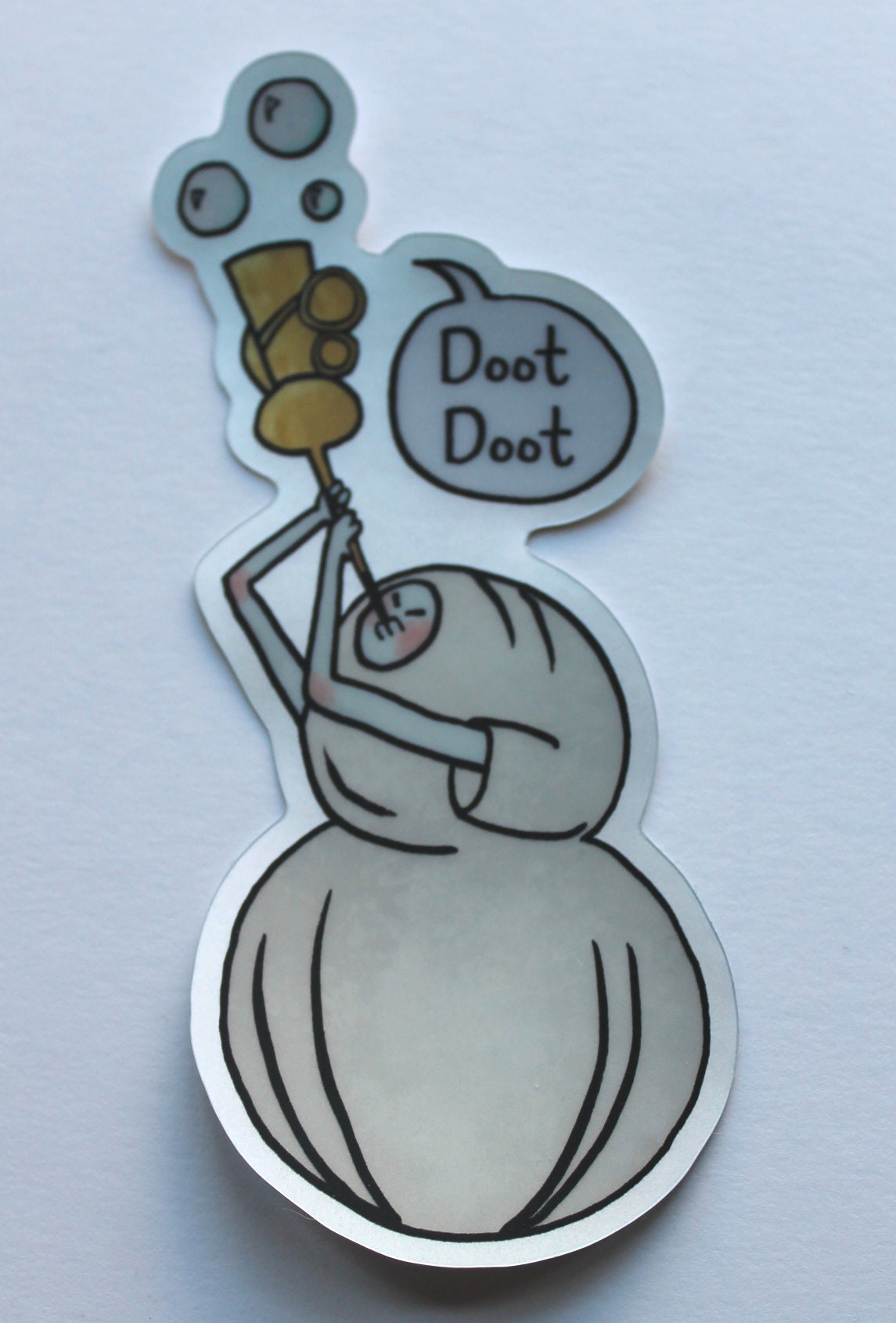 Sticker - Doot Doot - Etsy