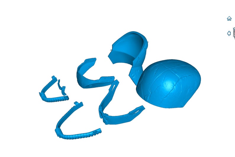 1:1 Acolyte Helmet the Stranger Life-size Prop Replica 3D File Cosplay ...