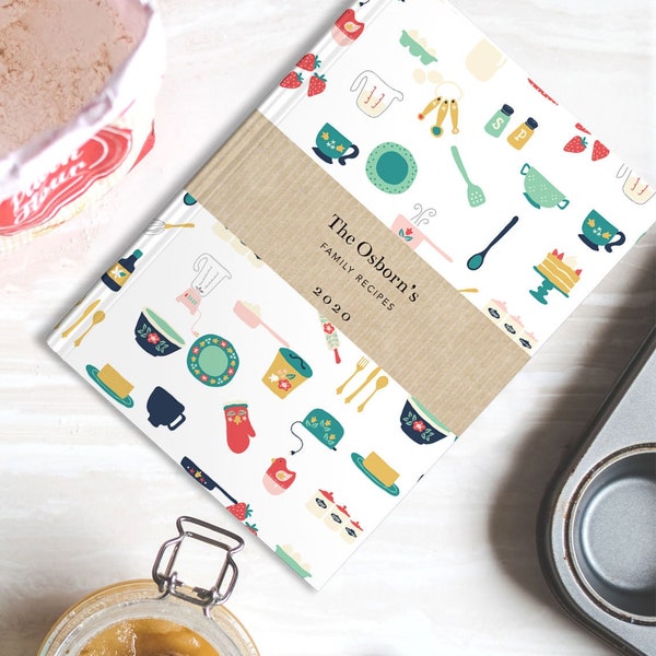 Recipe Notebook - Etsy