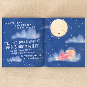 Personalized Sweet Dreams Bedtime Book for Baby or Child Singalong ...