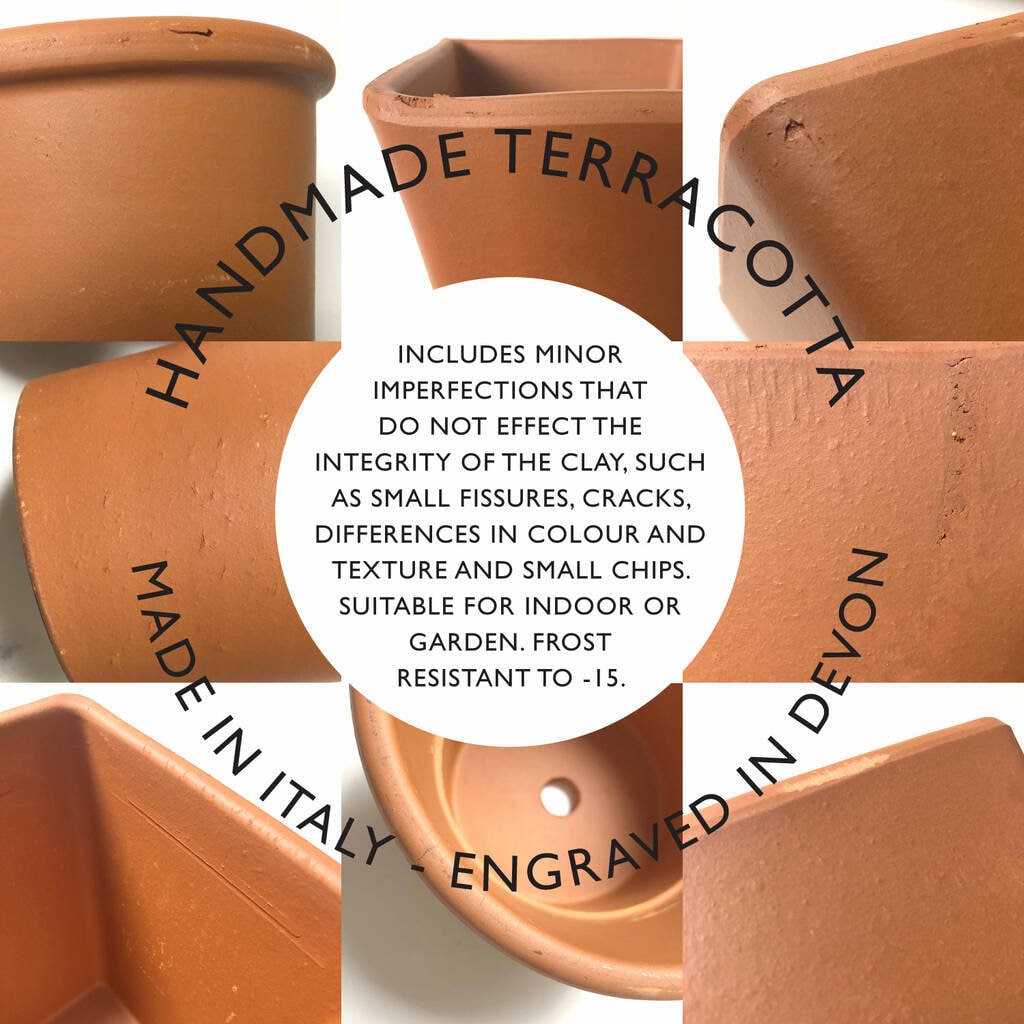 Custom Engraved Message Terracotta Window Pot Personalised - Etsy UK