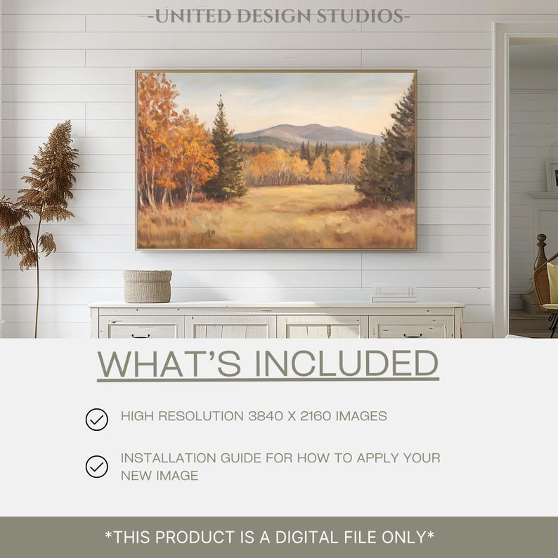 Fall FRAME TV Art BUNDLE, Fall Frame Tv Art Set, Autumn Tv Art Pack ...