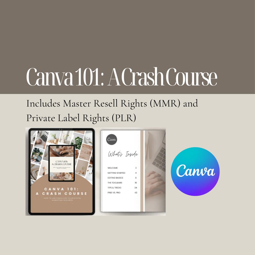 Canva 101: A Crash Course - Etsy