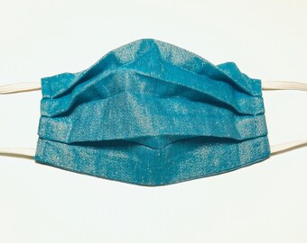 Teal Face Mask - Etsy