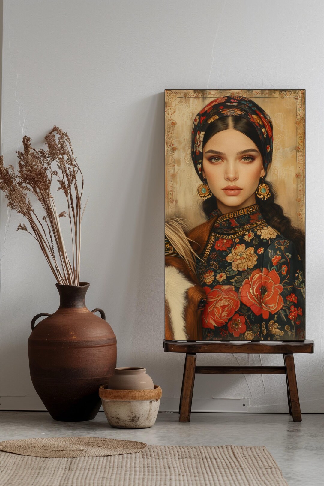 Renaissance Rider Girl Art, Middle Eastern Arab Art, Moroccan Portraits ...