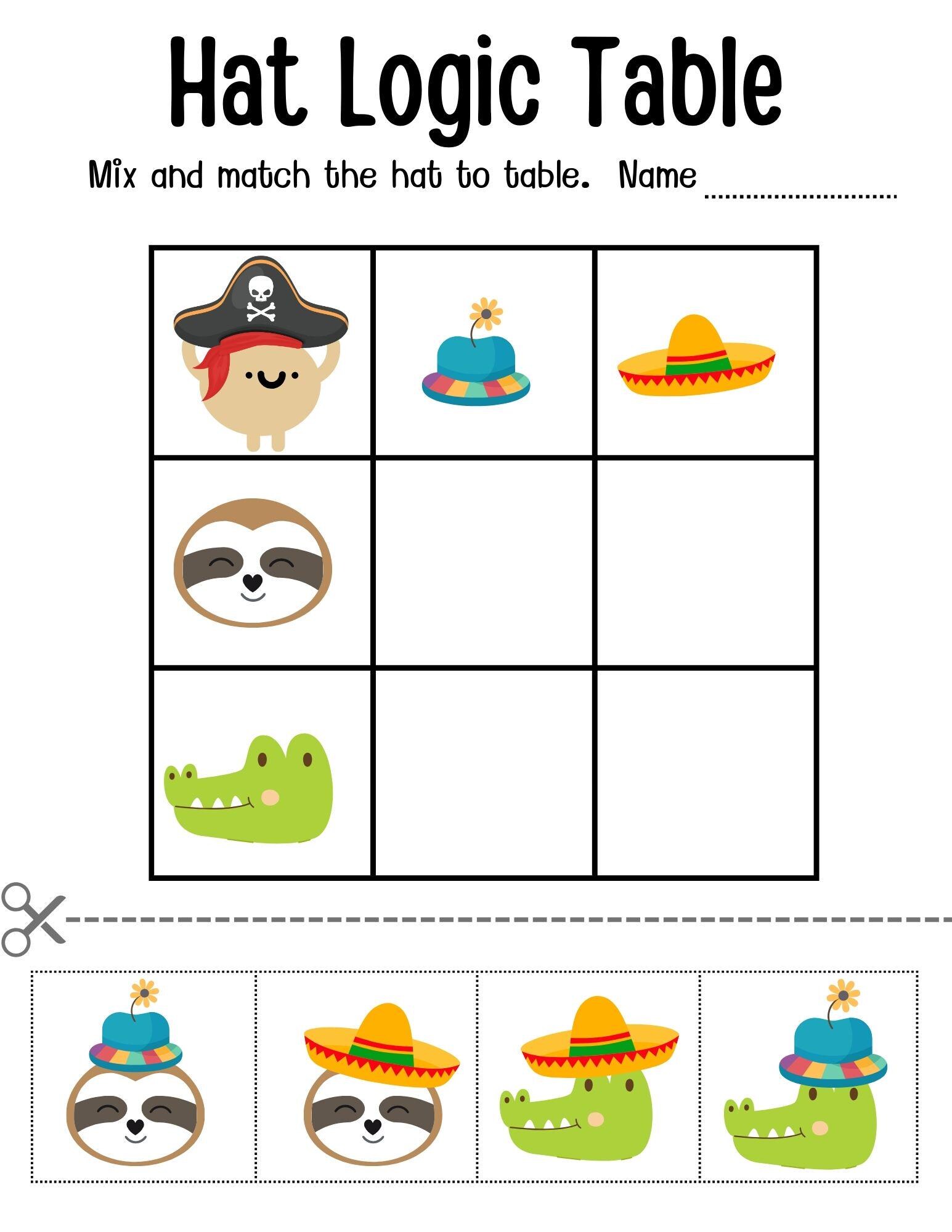 Funny Logic Table, Sequence, Sudoku & Sorting Games - Etsy