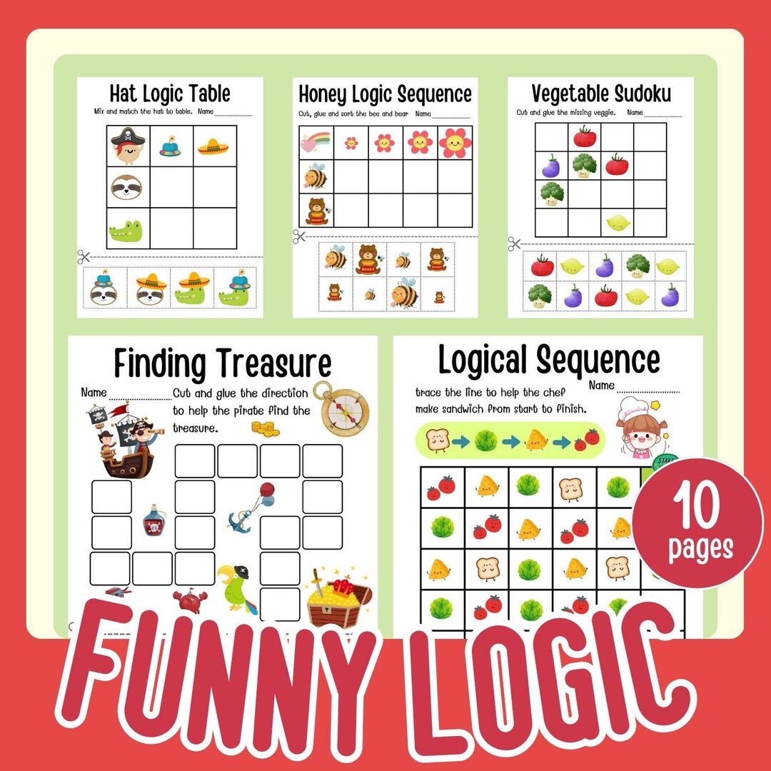 Logic Game for Kids, Funny Table, Sequence, Sudoku & Sorting Games ...