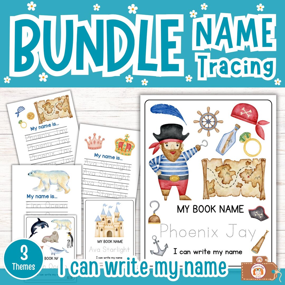 Editable Name Tracing Sheet-handwriting Practice| Custom PDF for Kids ...