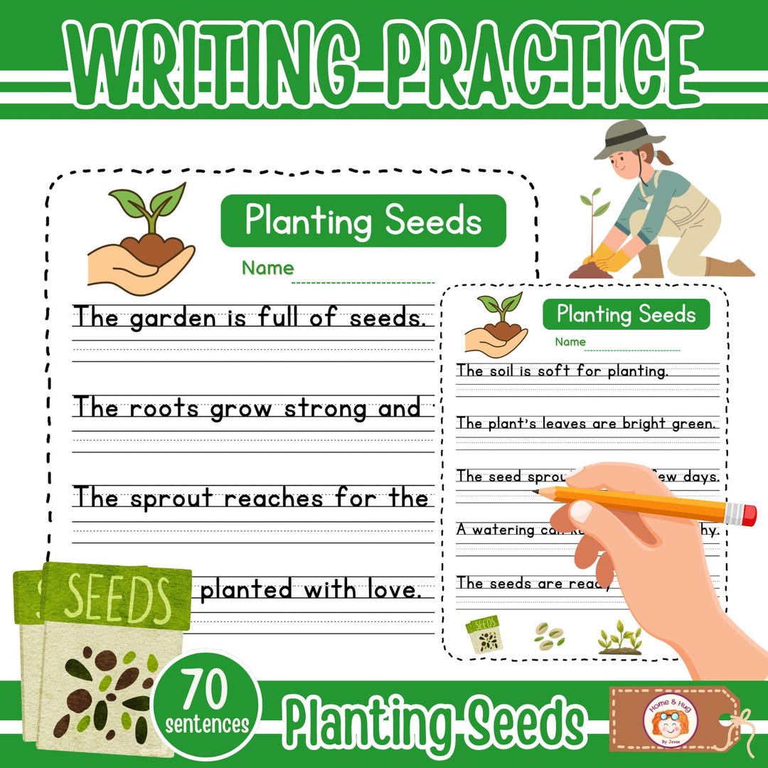 Sentences Writing Practice Worksheets, Phonics, Write the Sentences ...