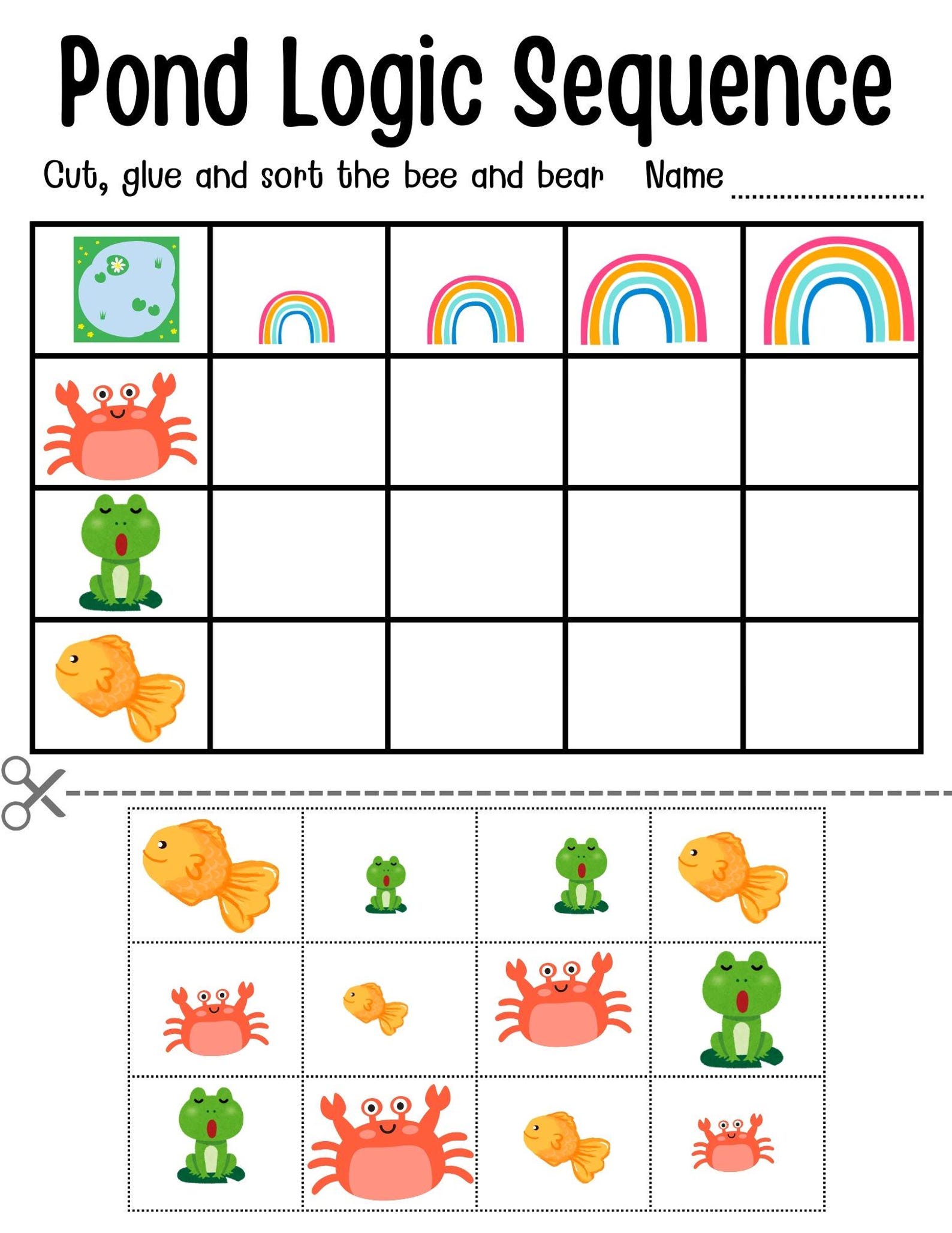 Funny Logic Table, Sequence, Sudoku & Sorting Games - Etsy