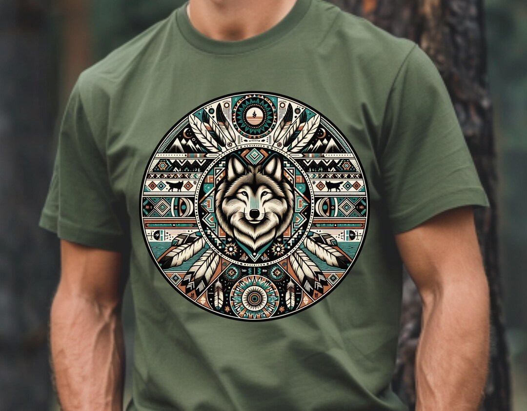 Indigenous Art Round PNG, Native American Design Instant Digital ...