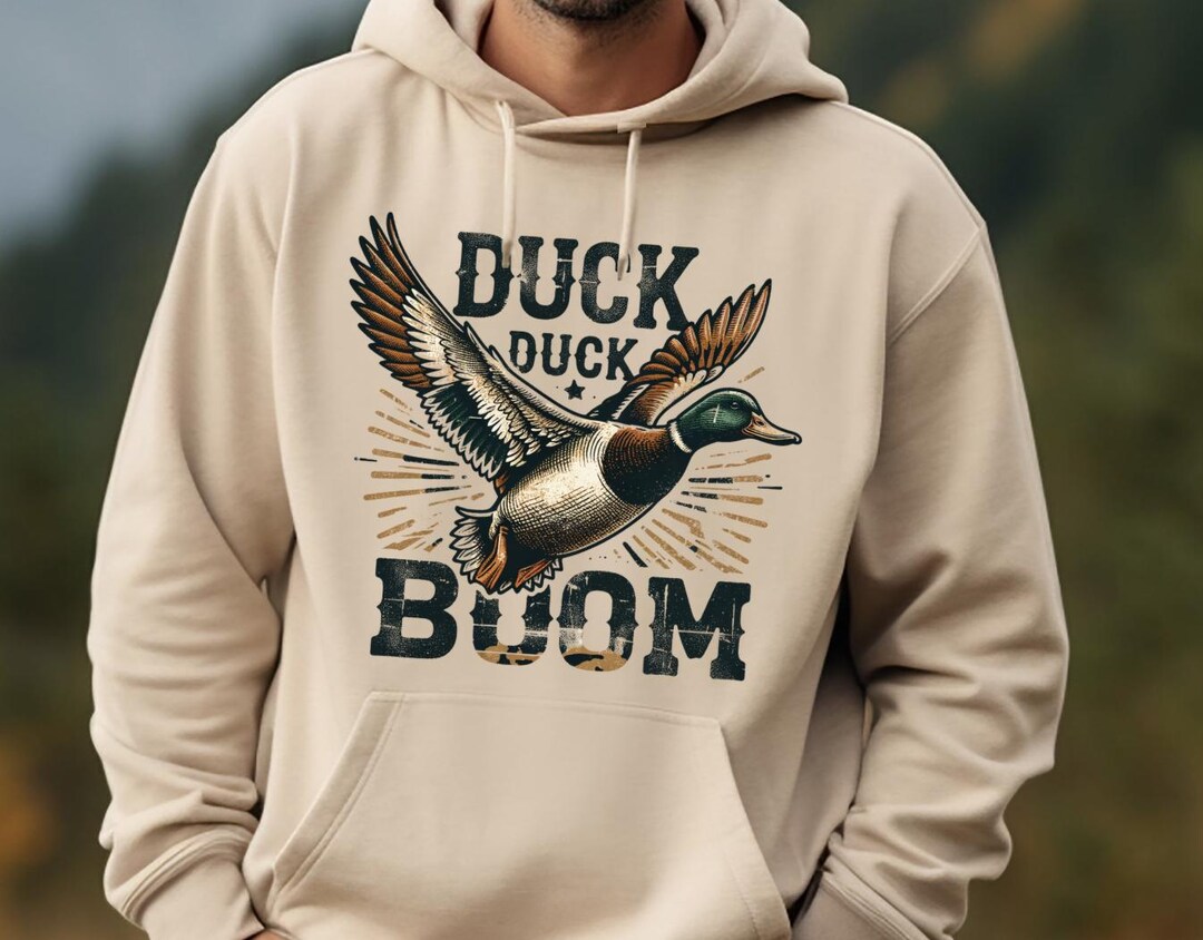 Duck Duck Boom PNG File, Camo Duck Sublimation Design, Duck Hunting ...